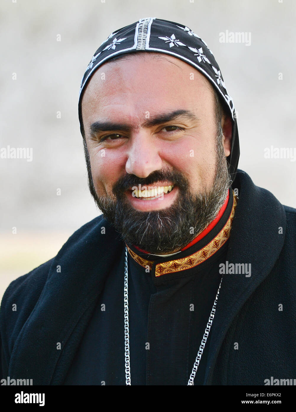 Altenbergen, Germany. 27th Aug, 2014. The metropolitan Mor Severius ...
