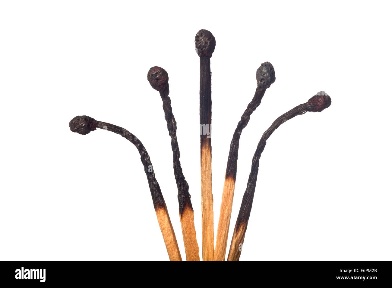 Burned burnt matchstick depleted burn hi-res stock photography and ...