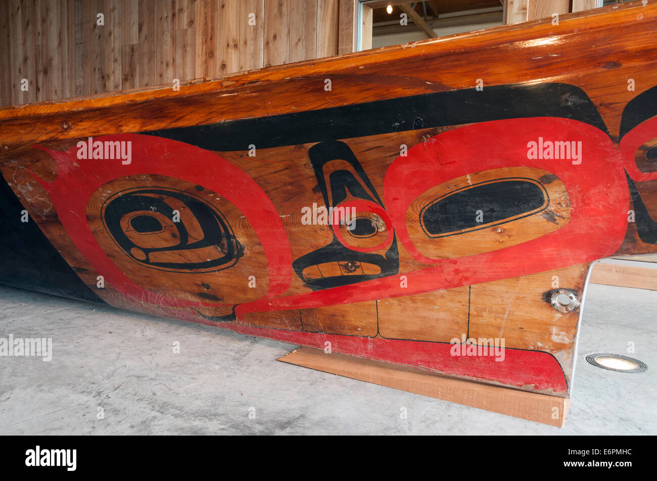 Elk203-4533 Canada, British Columbia, Haida Gwaii, Skidegate, Haida ...