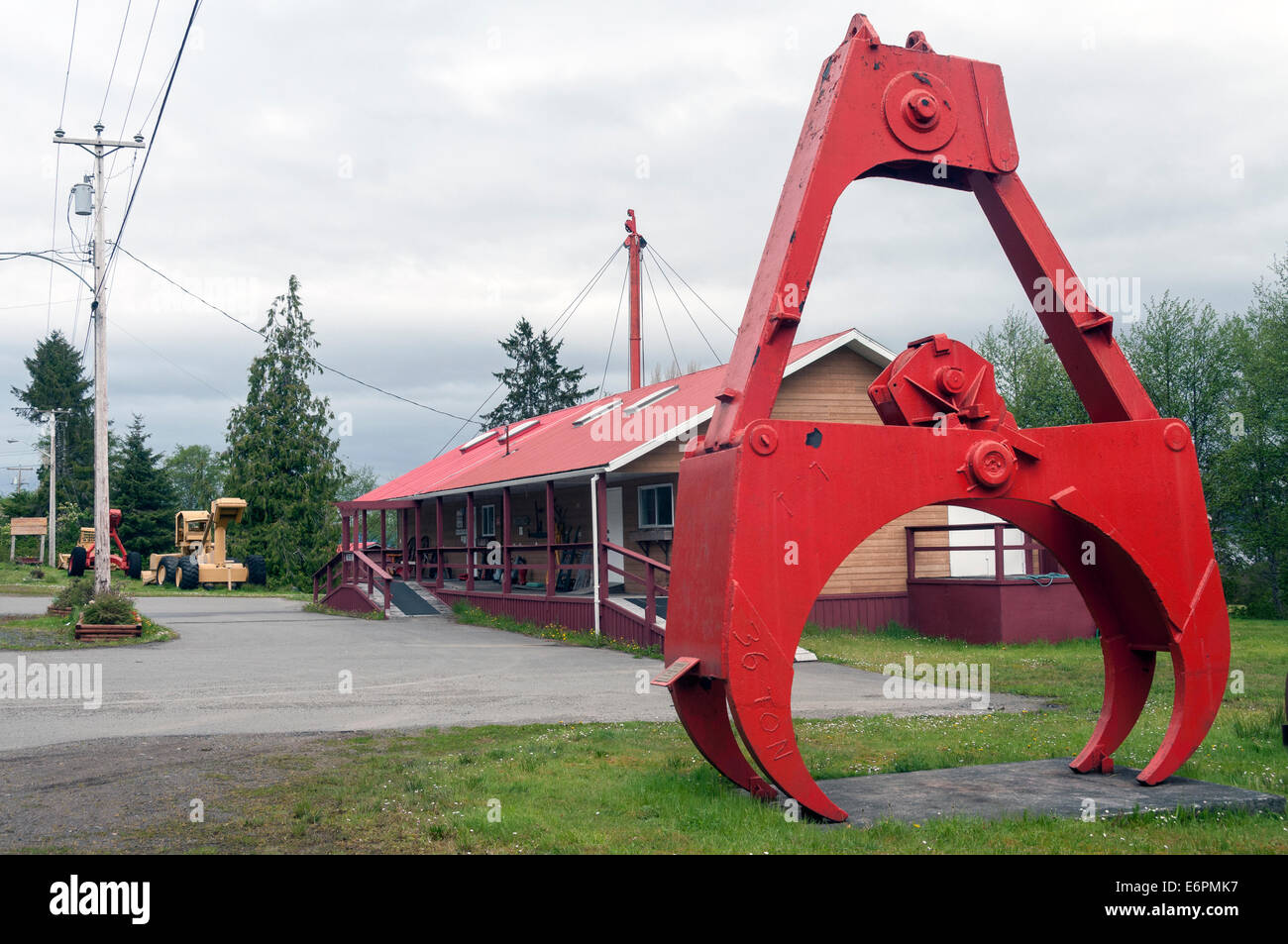 Elk203-4588 Canada, British Columbia, Haida Gwaii, Port Clements ...