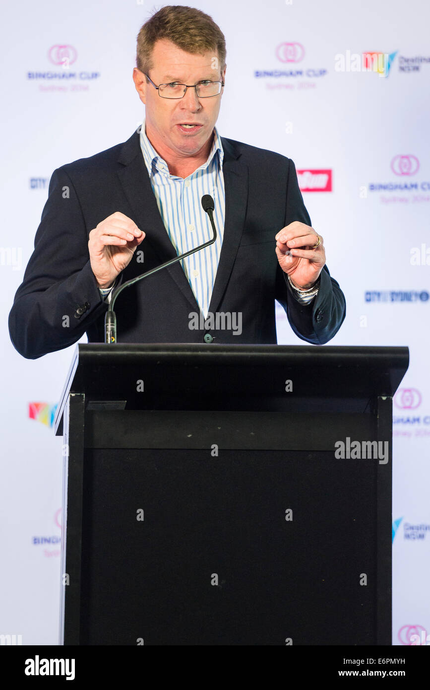 Sydney, Australia. 29th August, 2014. Nick Farr-Jones, Bingham Cup ...