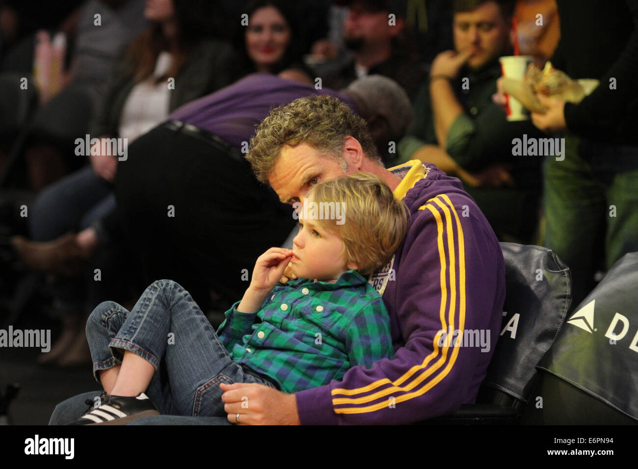 Celebrities out at Staples Center. The Brooklyn Nets defeated the Los ...