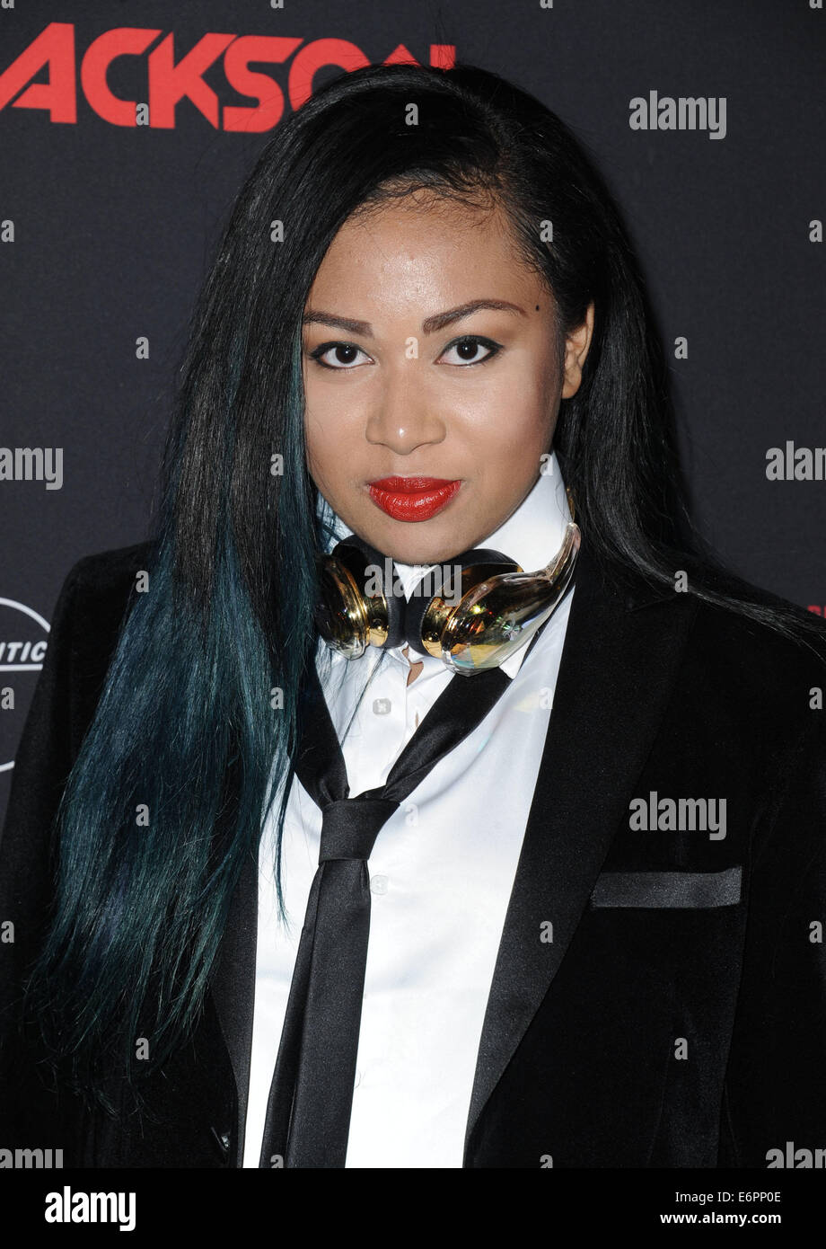 Los Angeles, California, USA. 28th Aug, 2014. Razon attending Trevor ...