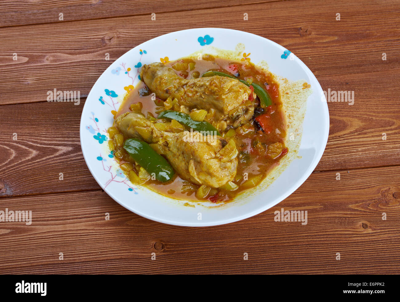 Hkatenkwan Ghanaian chicken and groundnut stew.popular in sub-Saharan ...