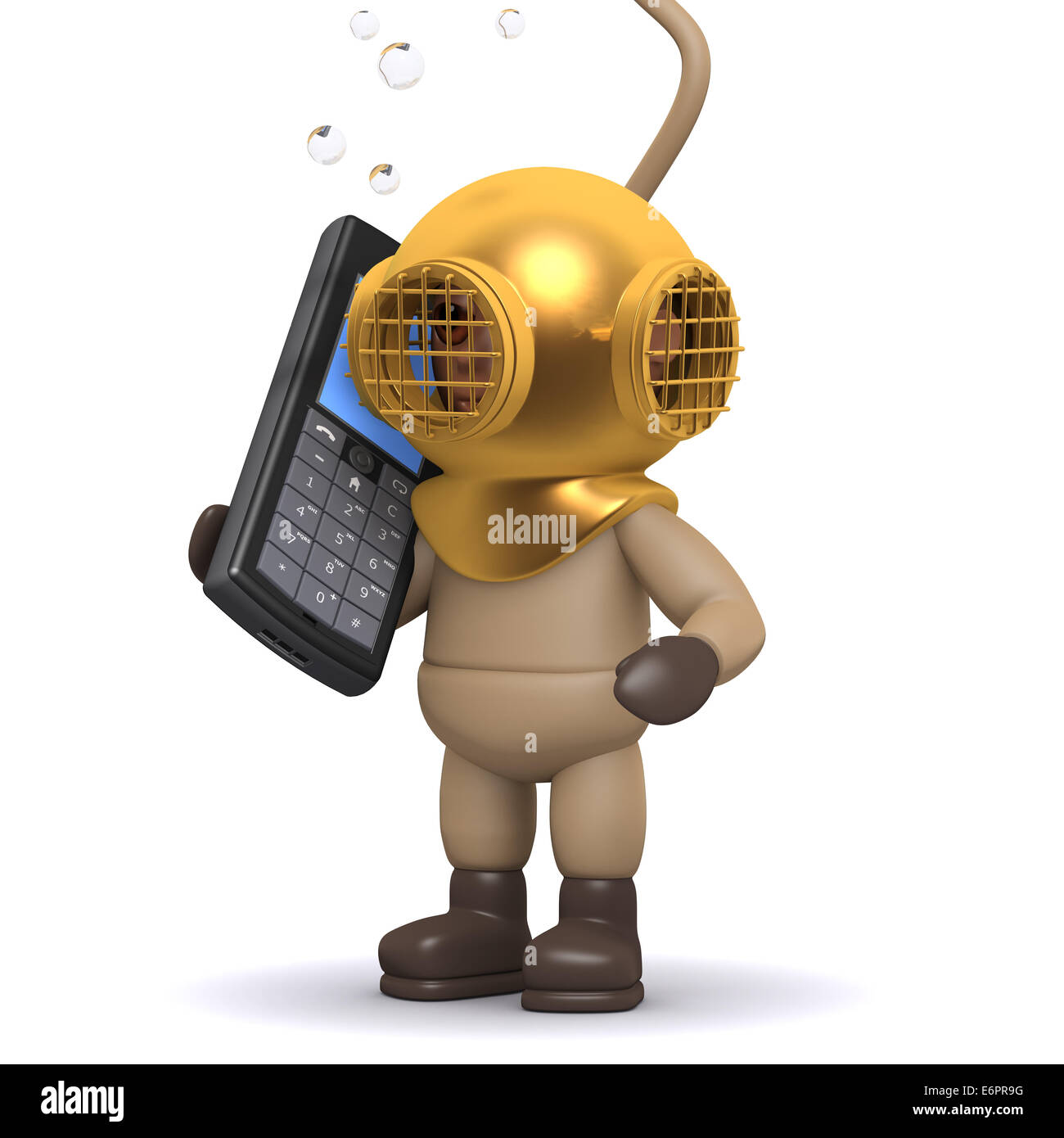 Cartoon deep sea diver hi-res stock photography and images - Alamy