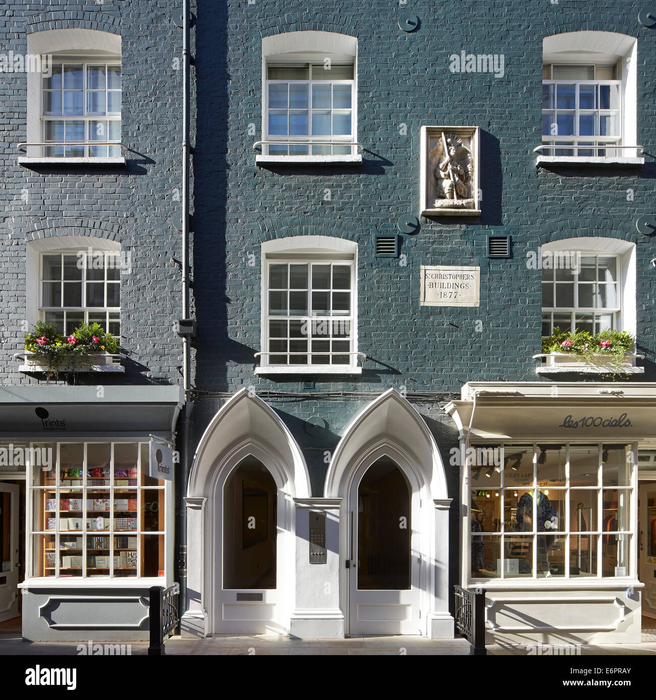 Entrance to st christophers place hi-res stock photography and images ...