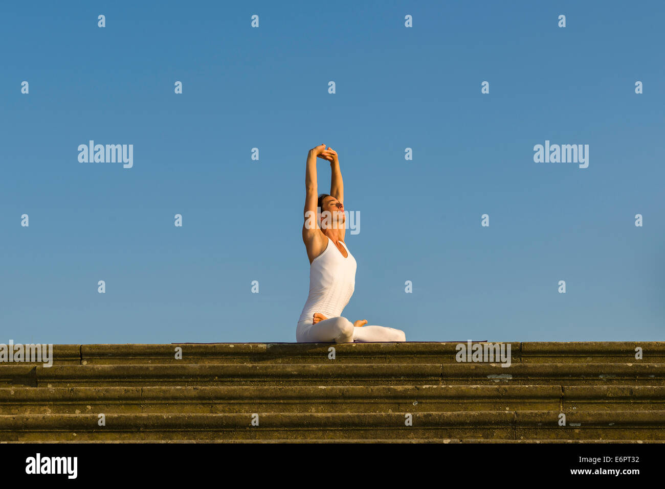 Yoga lotus pose cutout hi-res stock photography and images - Alamy