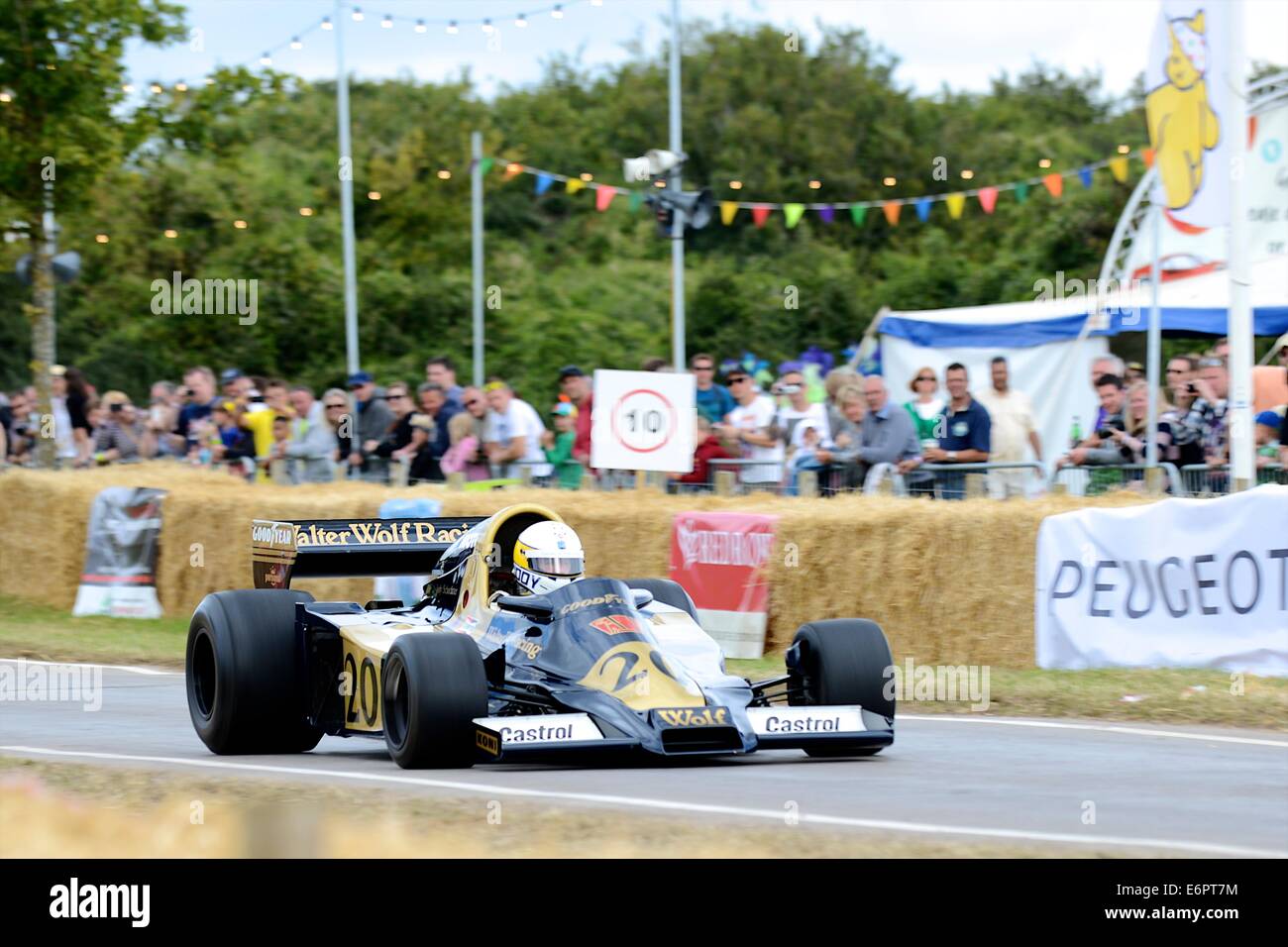 Wolf RW1 F1 car at Chris Evans' CarFest South in aid of Children In ...