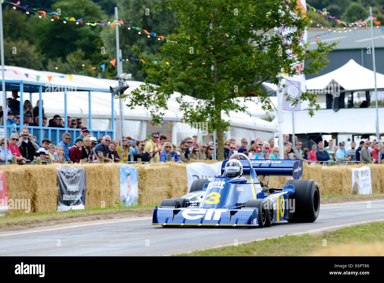 Tyrrell P34 6 wheeler Formula 1 car at Chris Evans' CarFest South in ...