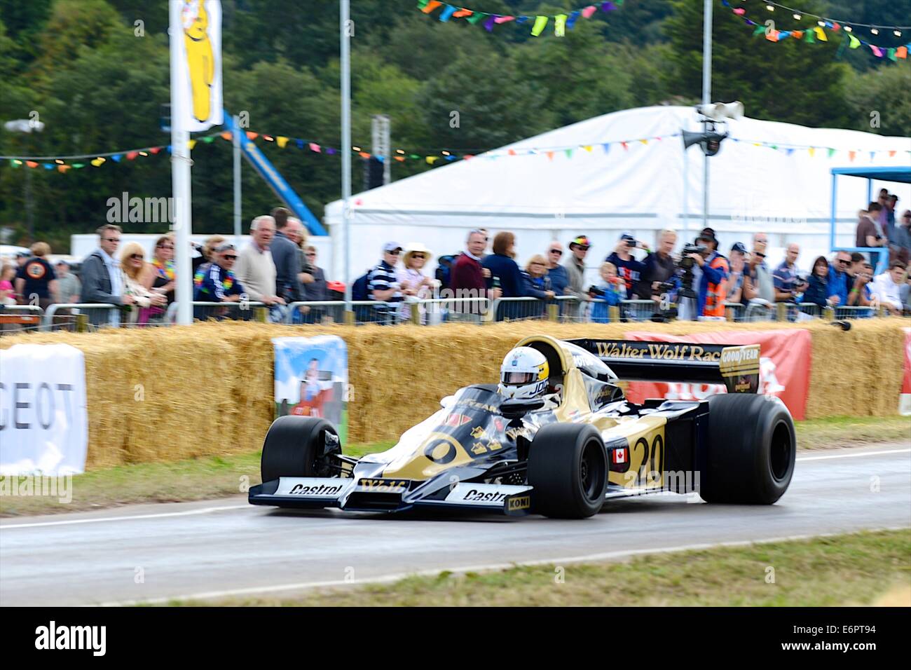 Wolf RW1 F1 car at Chris Evans' CarFest South in aid of Children In ...