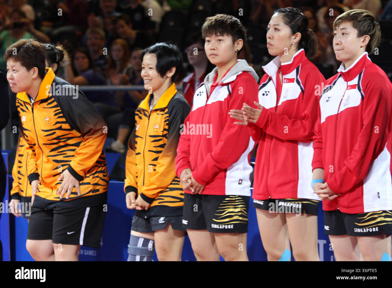 Beh lee wei ng sock khim of malaysia tianwei feng hi-res stock ...