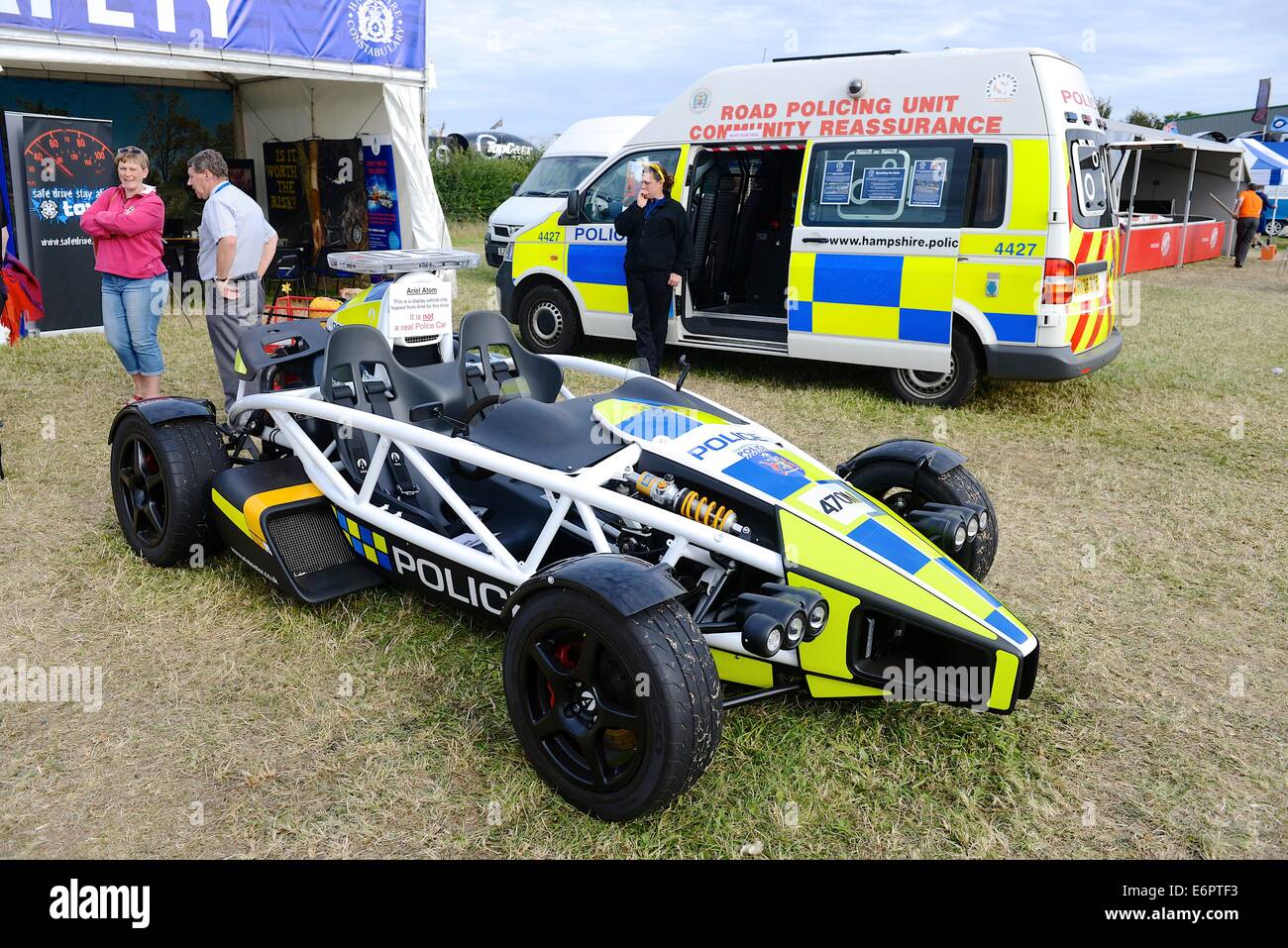 Police Aeriel Atom at Chris Evans' CarFest South in aid of Children In ...
