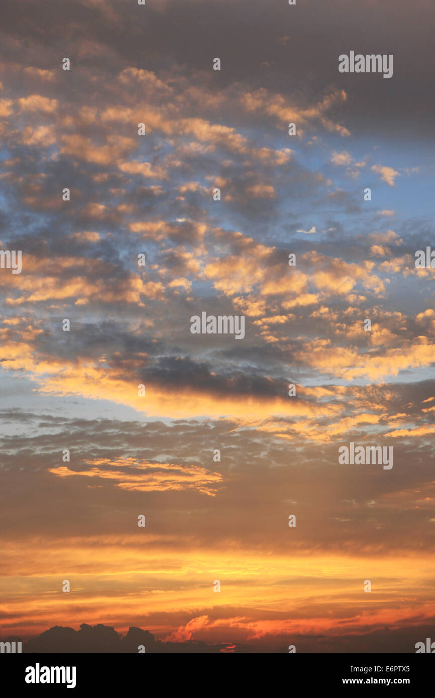 Sunset sky, Tokyo, Japan Stock Photo - Alamy