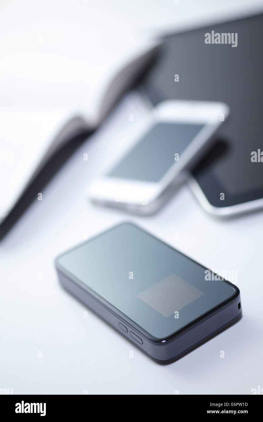 Smartphone and tablet Stock Photo - Alamy
