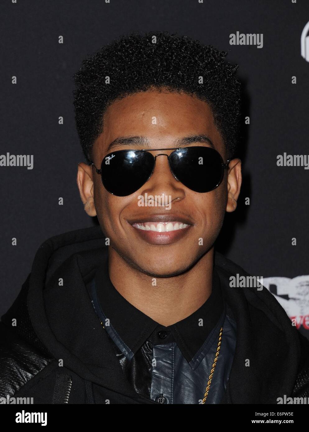 Los Angeles, CA, USA. 28th Aug, 2014. Jacob Latimore at arrivals for ...