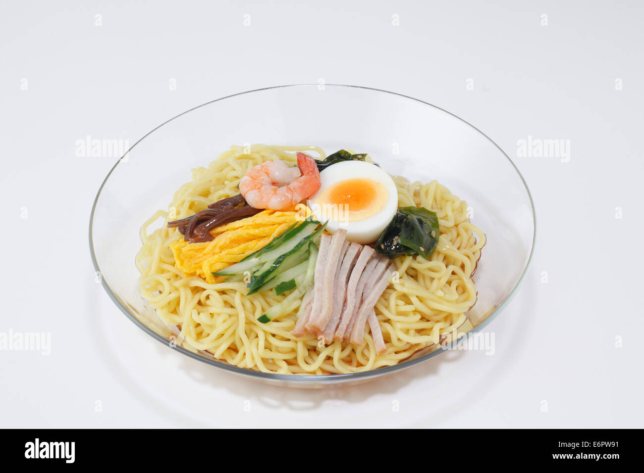 Chinese style cold noodles cucumber hi-res stock photography and images ...