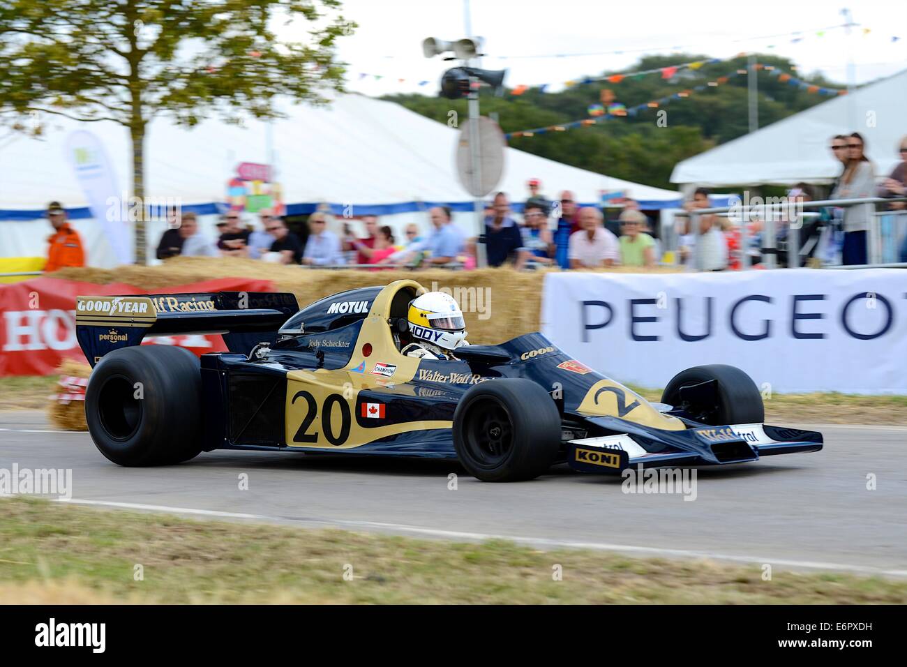 Wolf RW1 F1 car at Chris Evans' CarFest South in aid of Children In ...