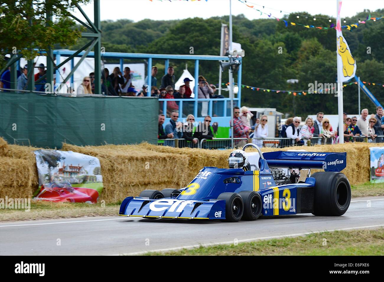 Tyrrell P34 6 wheeler Formula 1 car at Chris Evans' CarFest South in ...