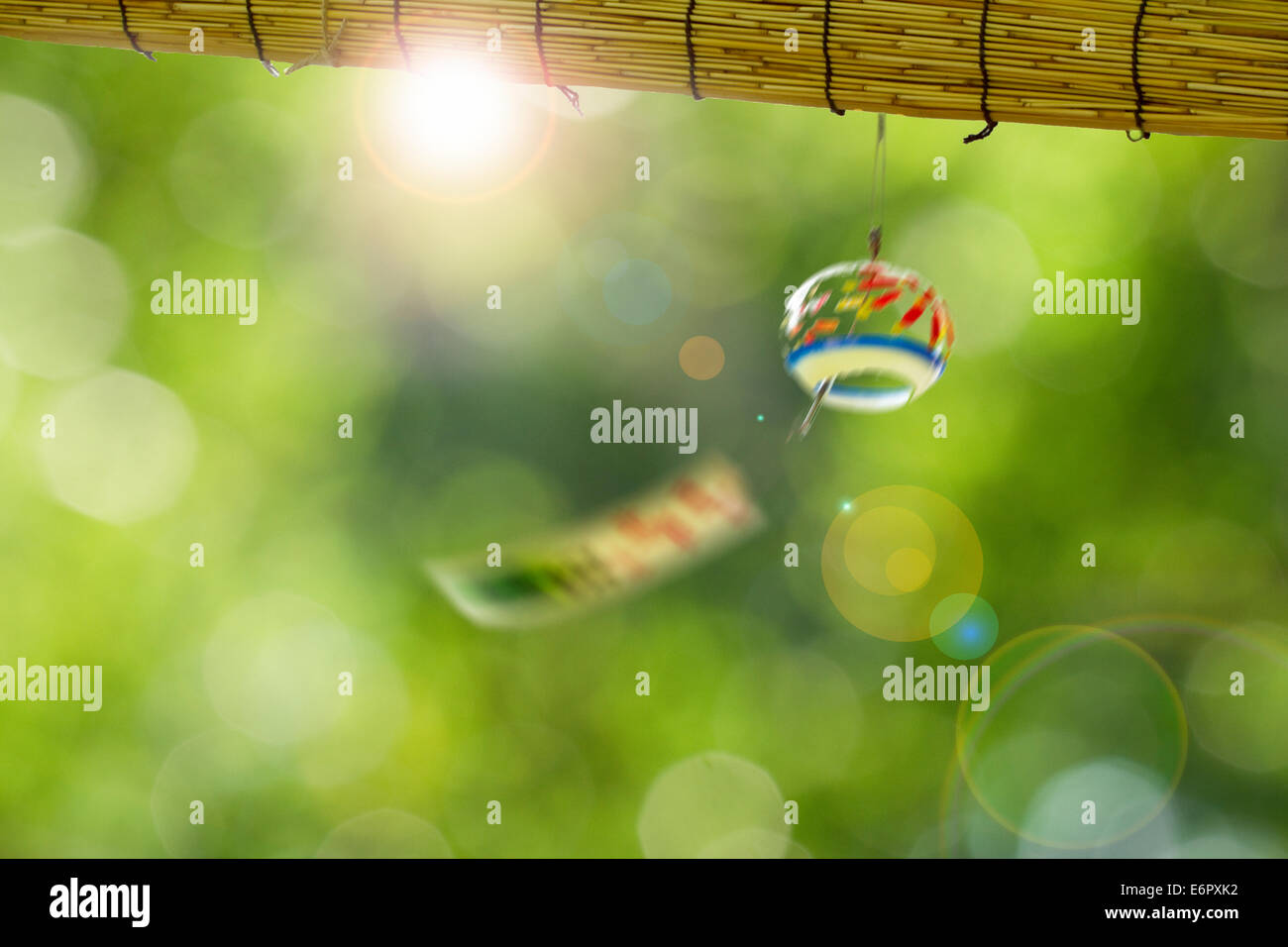 Wind chime, forest hi-res stock photography and images - Alamy