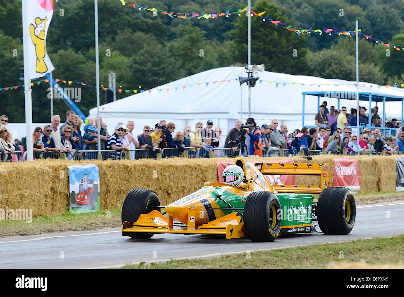 Camel Lotus Type 101 Formula 1 car at Chris Evans' CarFest South in aid ...