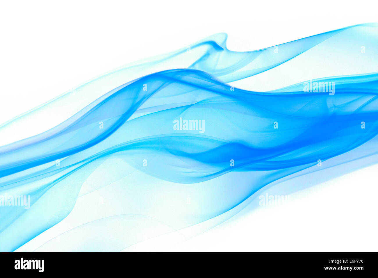 Blue light waves Cut Out Stock Images & Pictures - Alamy