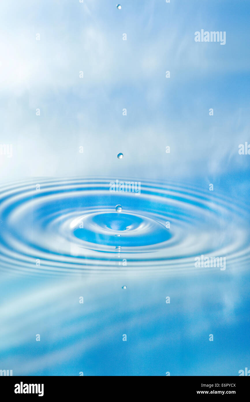 Ripples in water Stock Photo - Alamy