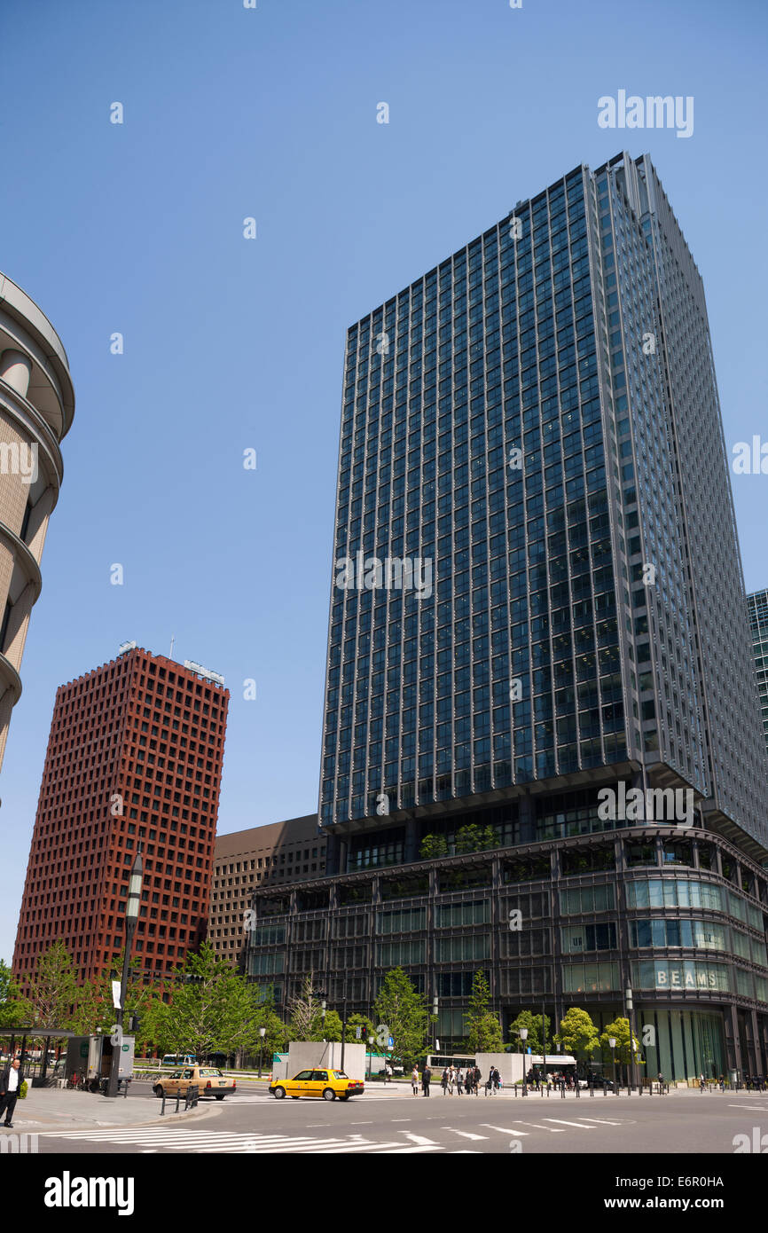 Marunouchi building and shin marunouchi building hi-res stock ...