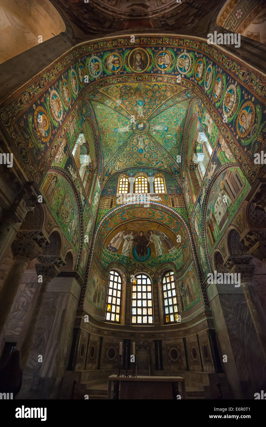 Mosaics of Basilica of San Vitale, Ravenna, Italy Stock Photo - Alamy