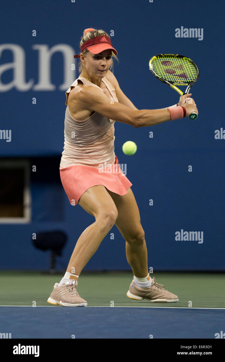 Flushing Meadows, NY, USA. 25th Aug, 2014. Maria Kirilenko (RUS) in ...