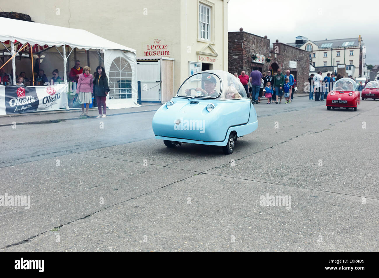 Peel P50 trident cars in Peel Stock Photo - Alamy