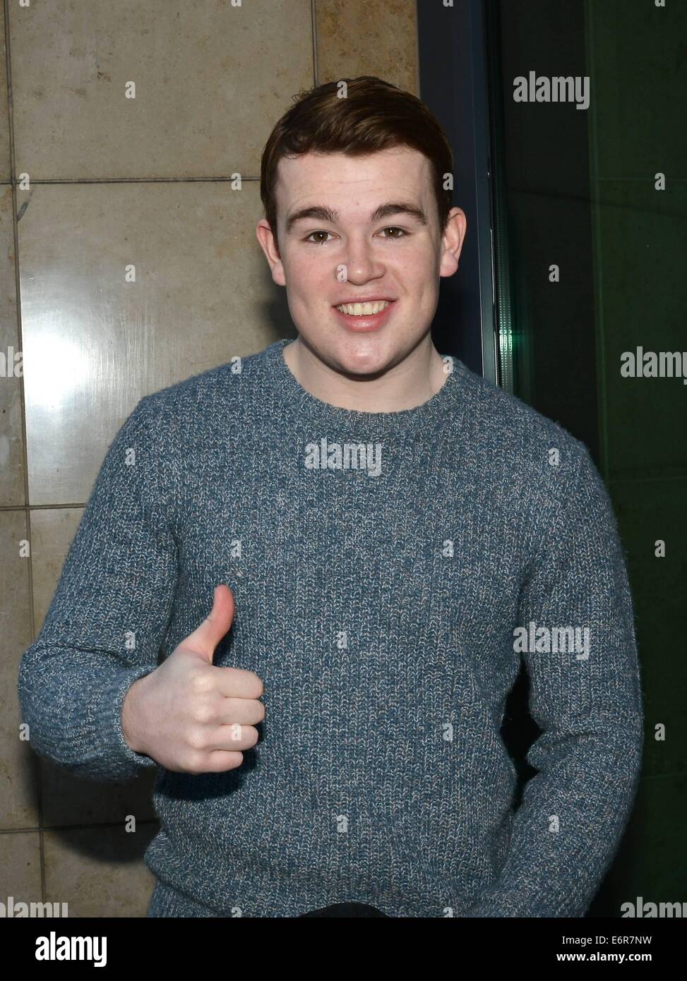Former X Factor 2008 runner-up Eoghan Quigg at Today FM performing 'The ...