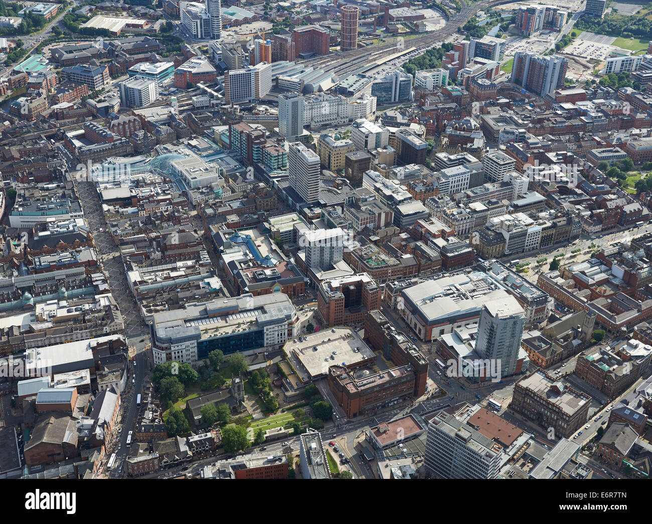 Aerial view leeds from south hi-res stock photography and images - Alamy