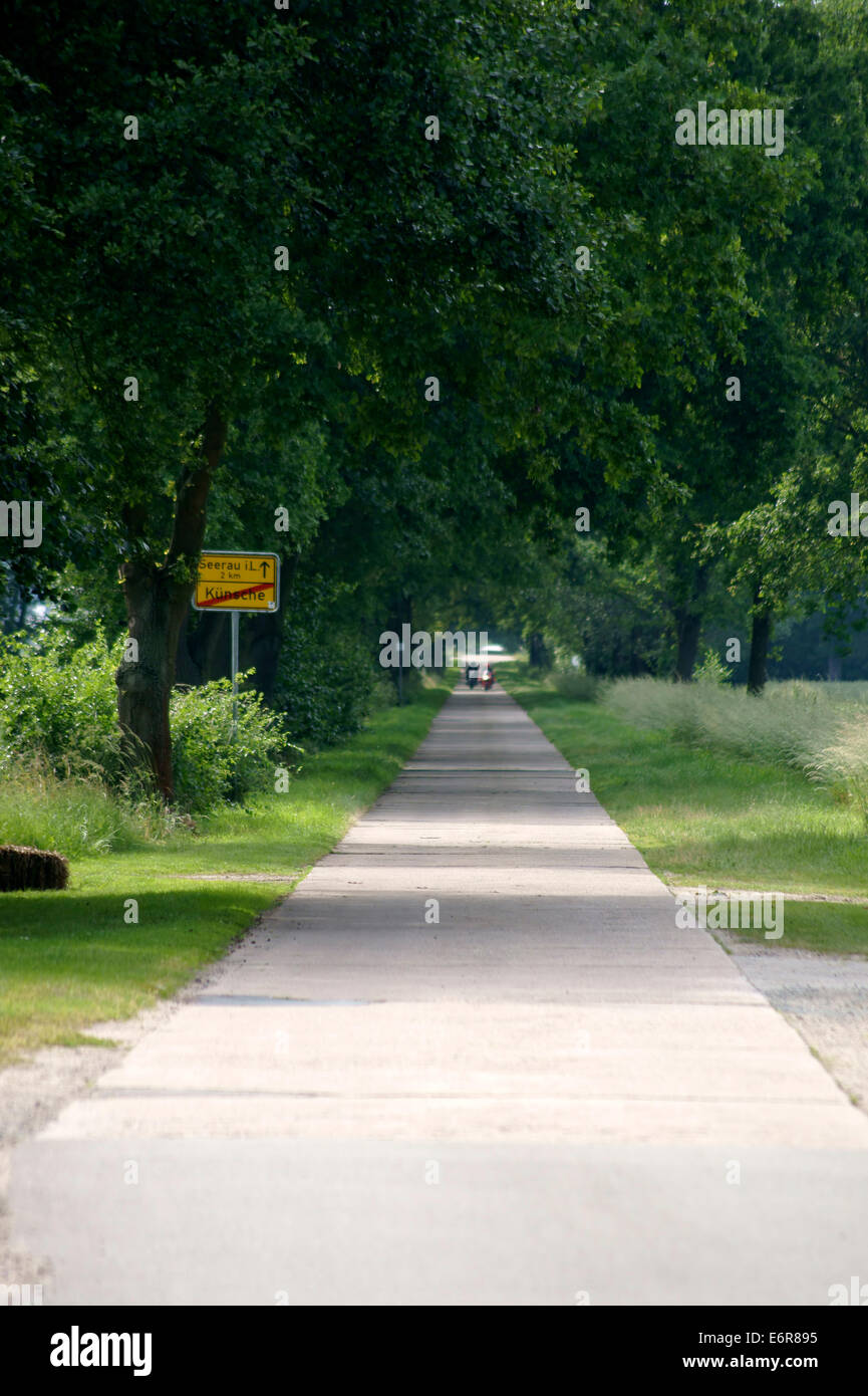 Narrow road perspective hi-res stock photography and images - Alamy