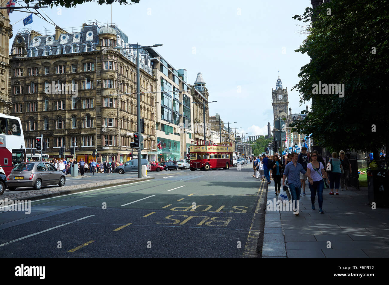 Princes Street, Edinburgh, Scotland Stock Photo - Alamy