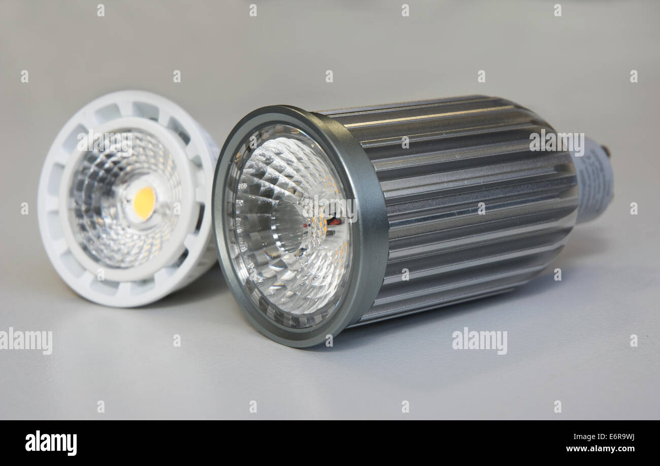 LED Halogen Down lights Stock Photo - Alamy