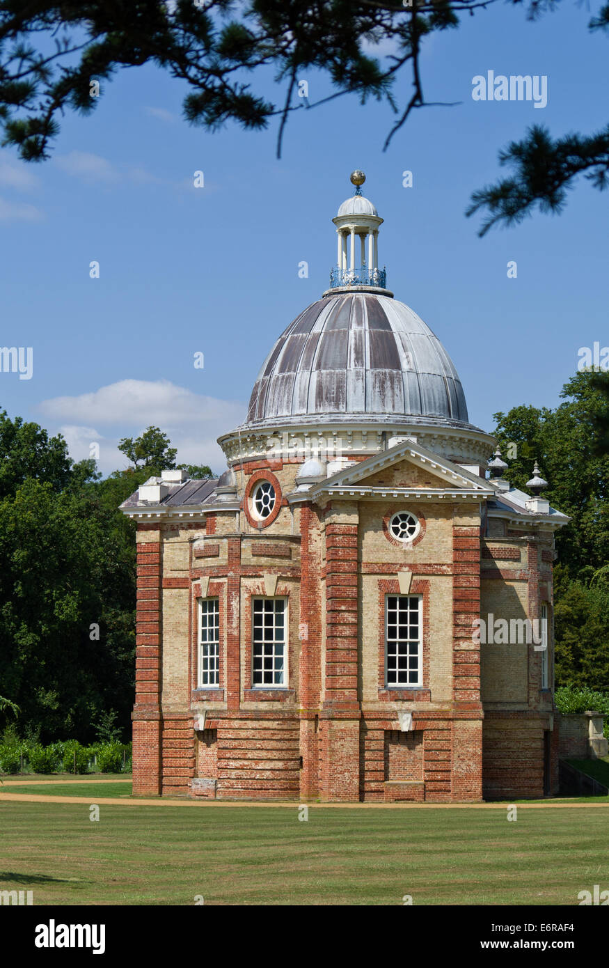 The Archer Pavilion in the grounds of Wrest Park, Silsoe, Bedfordshire ...