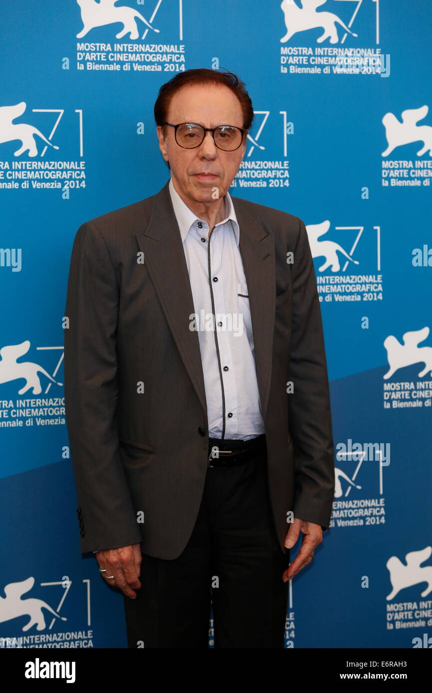 Venice, Italy. 29th Aug, 2014. Director Peter Bogdanovich poses at the ...
