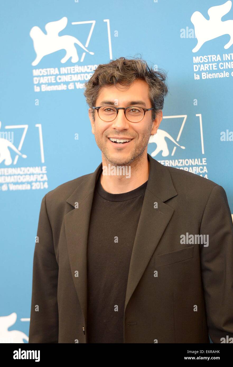 Venice. 29th Aug, 2014. Director Ramin Bahrani poses during the photo ...