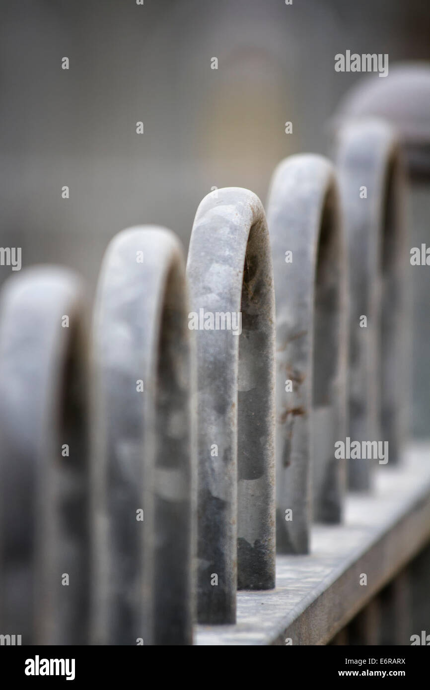 Metal railings detail hi-res stock photography and images - Alamy