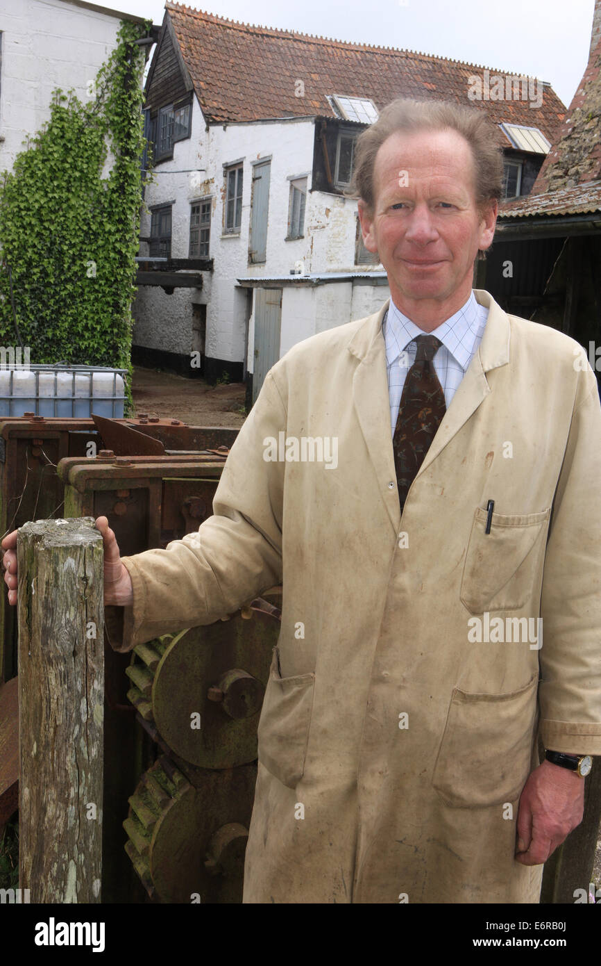 Mr Andrew Parr who runs the J & K Barkers the only Oak Bark Tannery ...