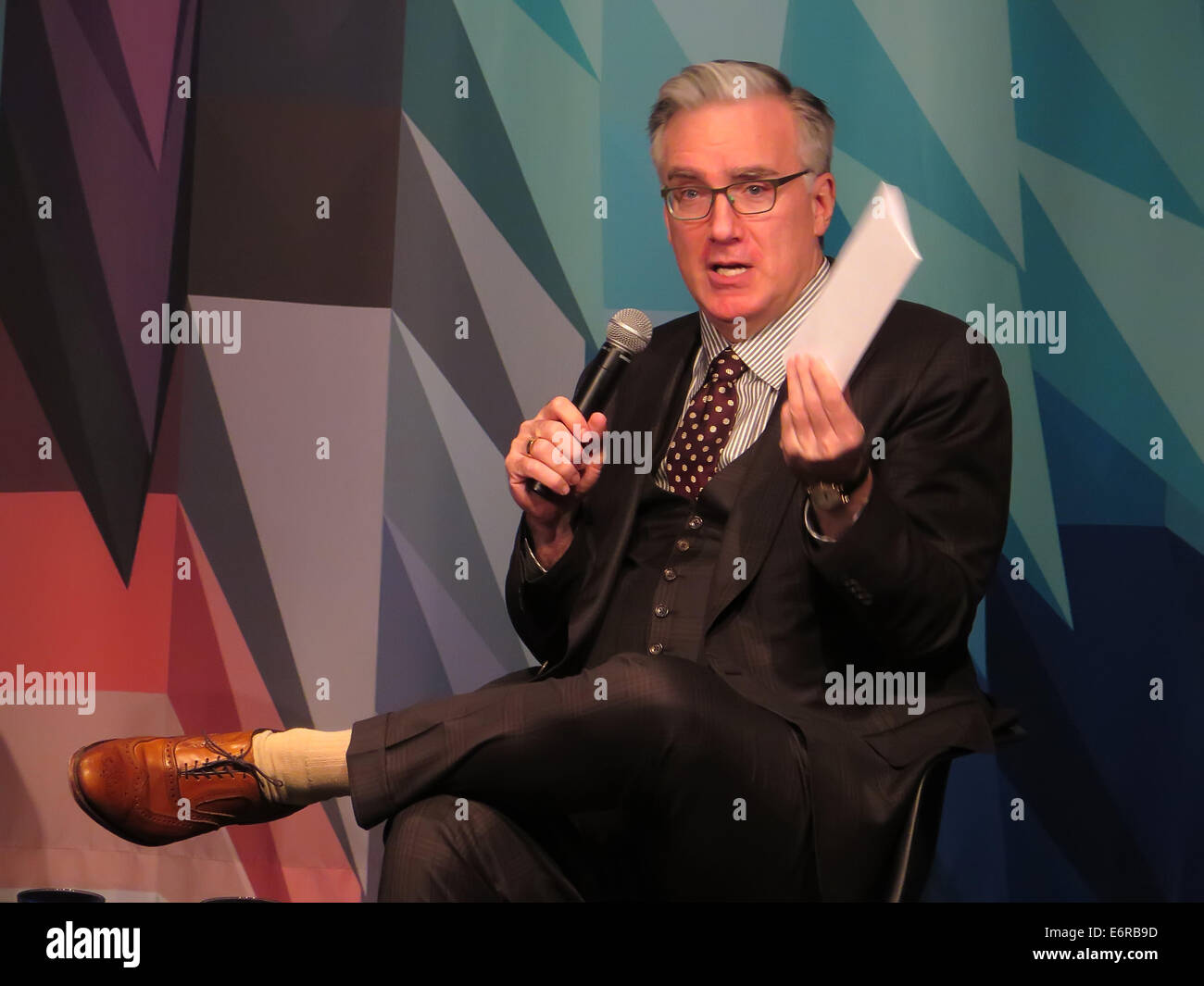 ESPN host Keith Olbermann, who has been off the air with a bout of ...