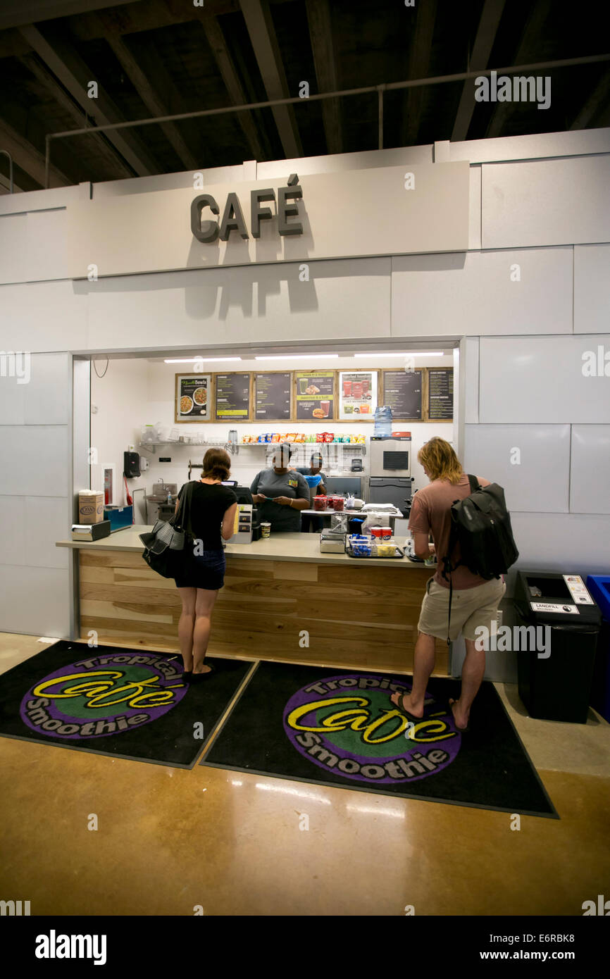 Cafe restaurant inside Austin Community College building where students ...