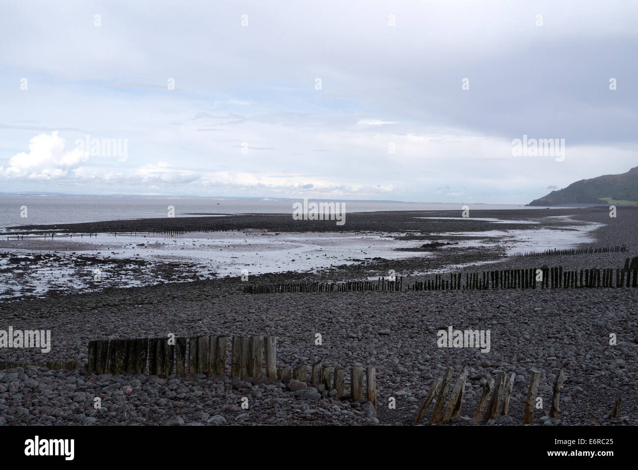 Porlock Weir, Somerset, England, UK on Exmoor coast Stock Photo - Alamy