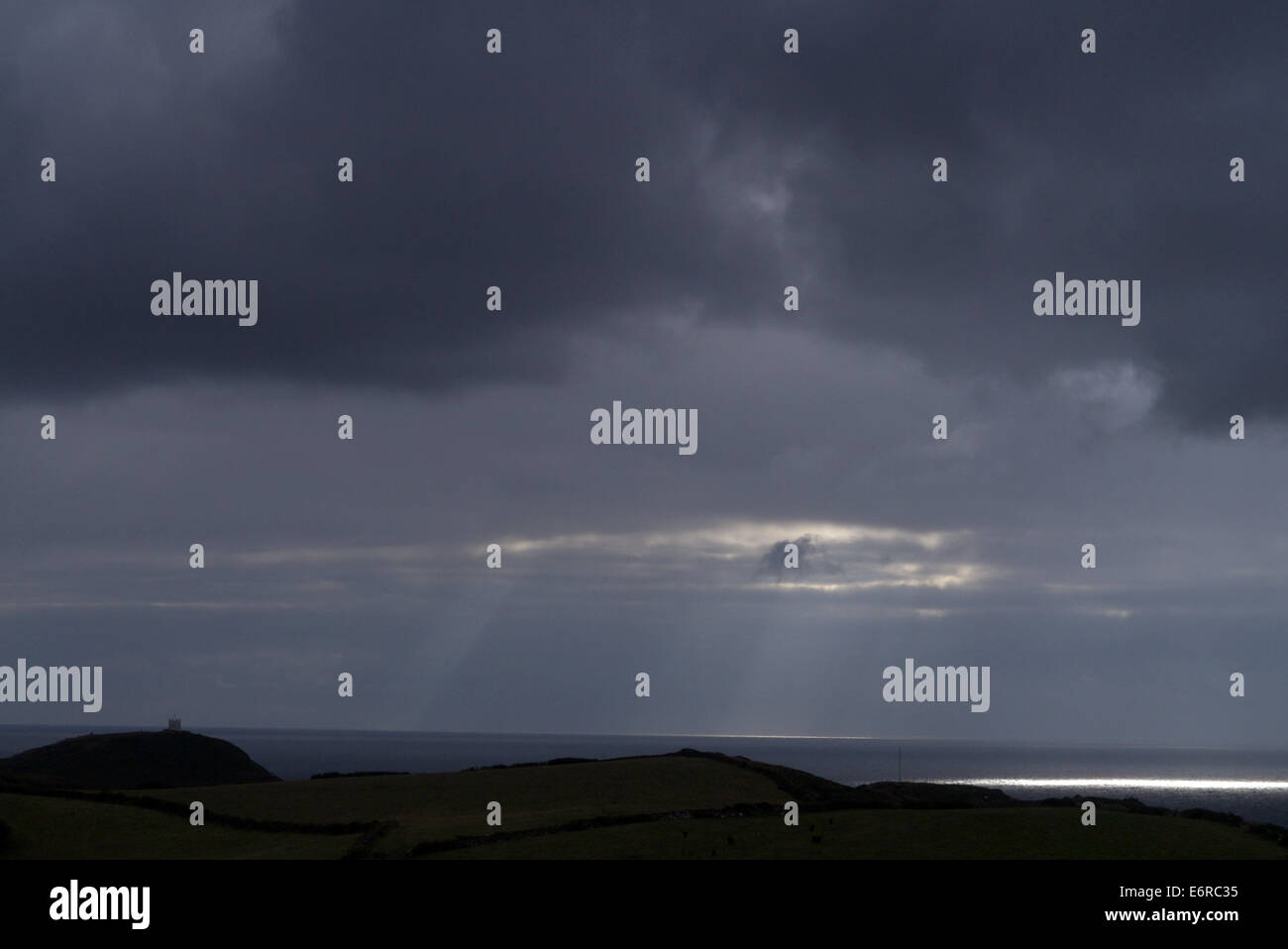 Boscastle cornwall storm hi-res stock photography and images - Alamy
