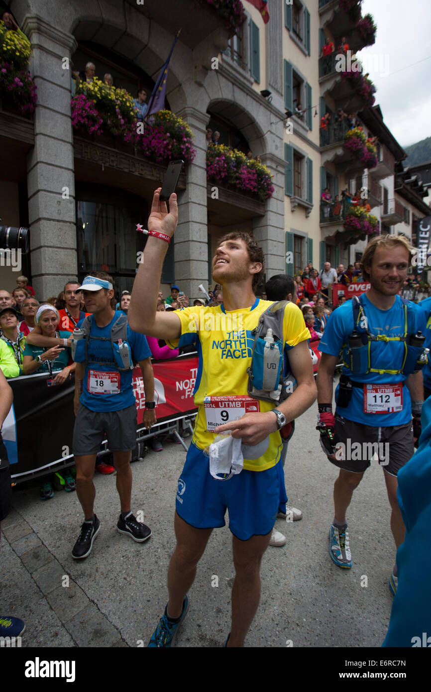 Chamonix, Mont Blanc, France. 29th Aug, 2014. Chamonix Mont Blanc ...