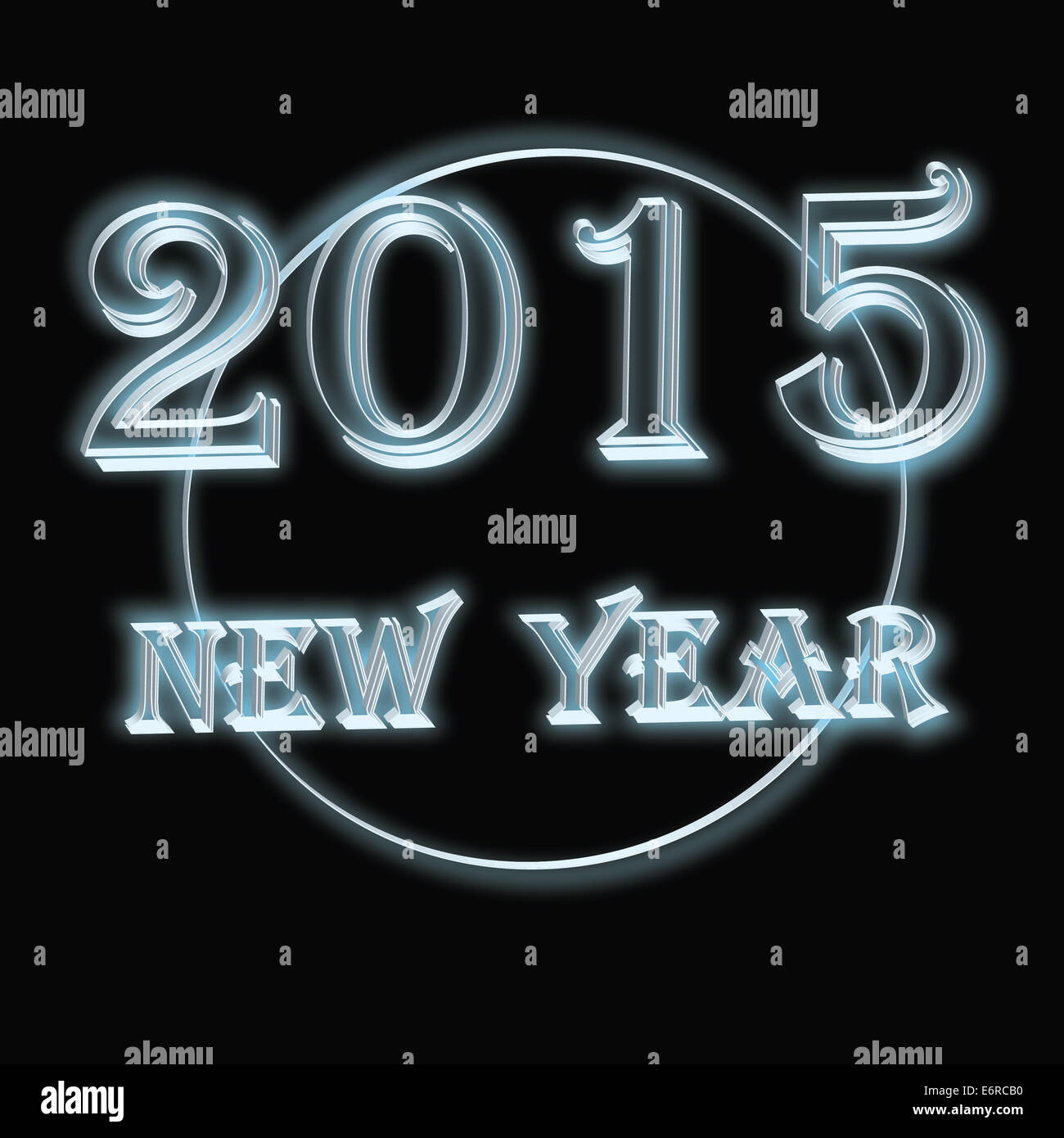 New year 2015 Text on a black background Stock Photo - Alamy
