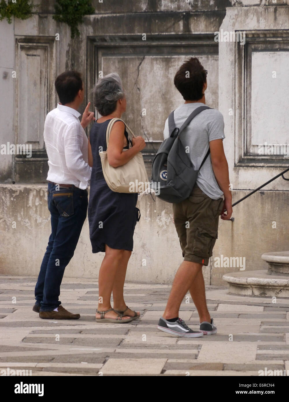 Inspecting tourists hi-res stock photography and images - Alamy