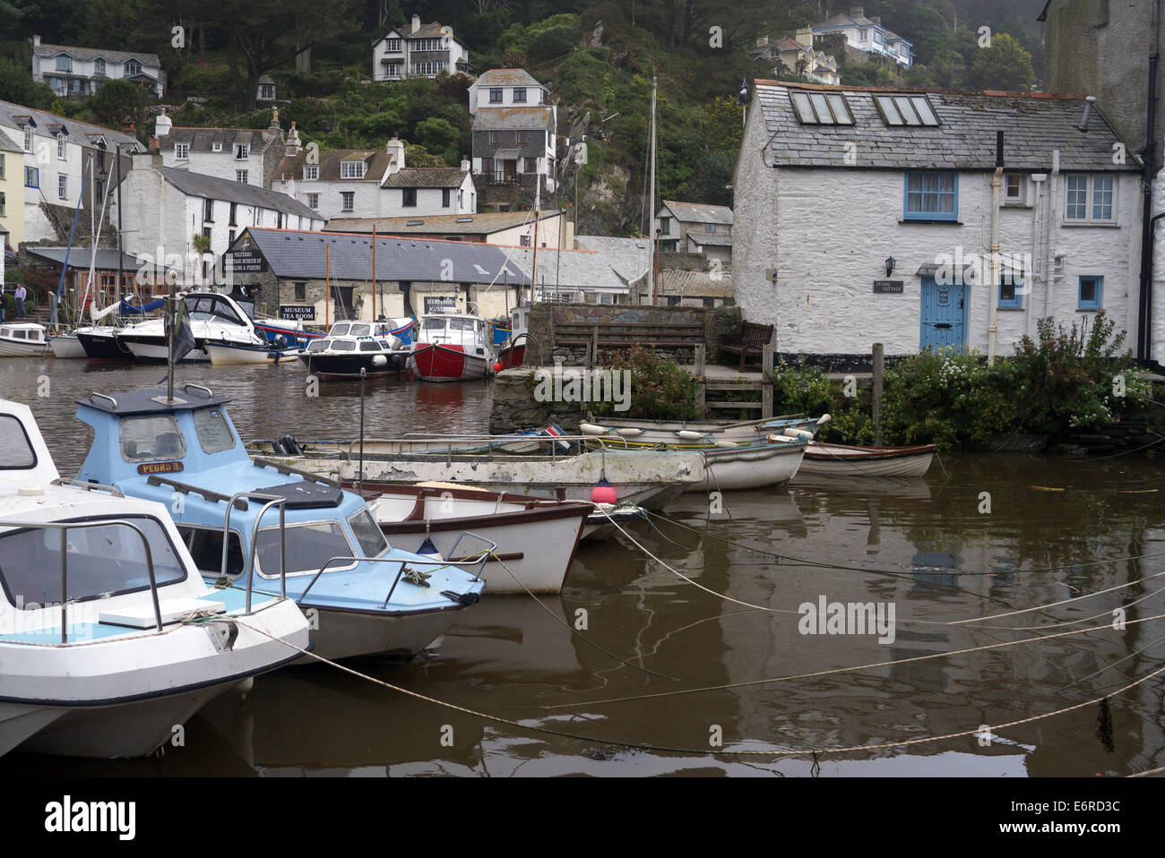 Polperro, Cornwall, England, UK Stock Photo - Alamy