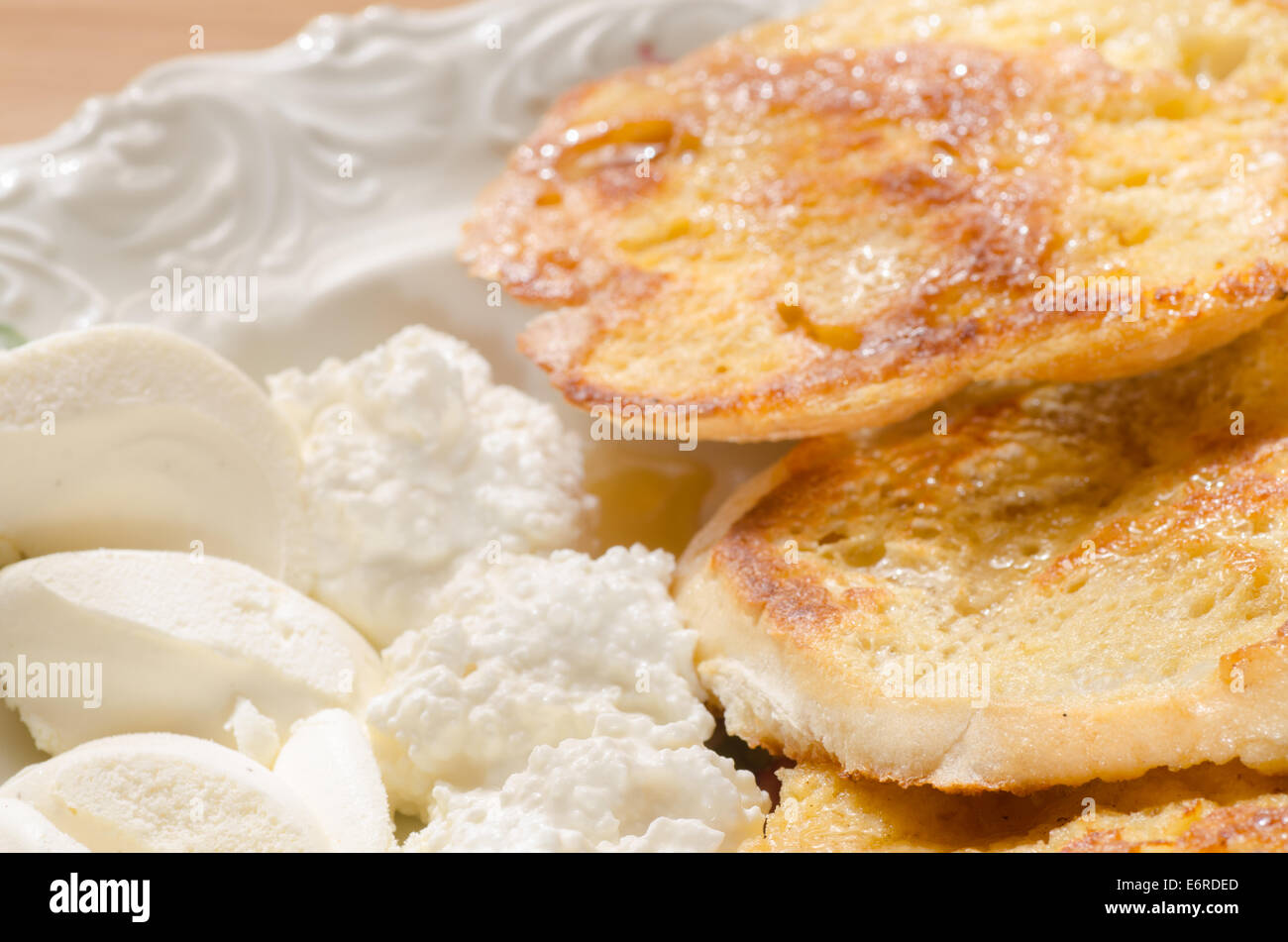 French breakfast not croissant hi-res stock photography and images - Alamy