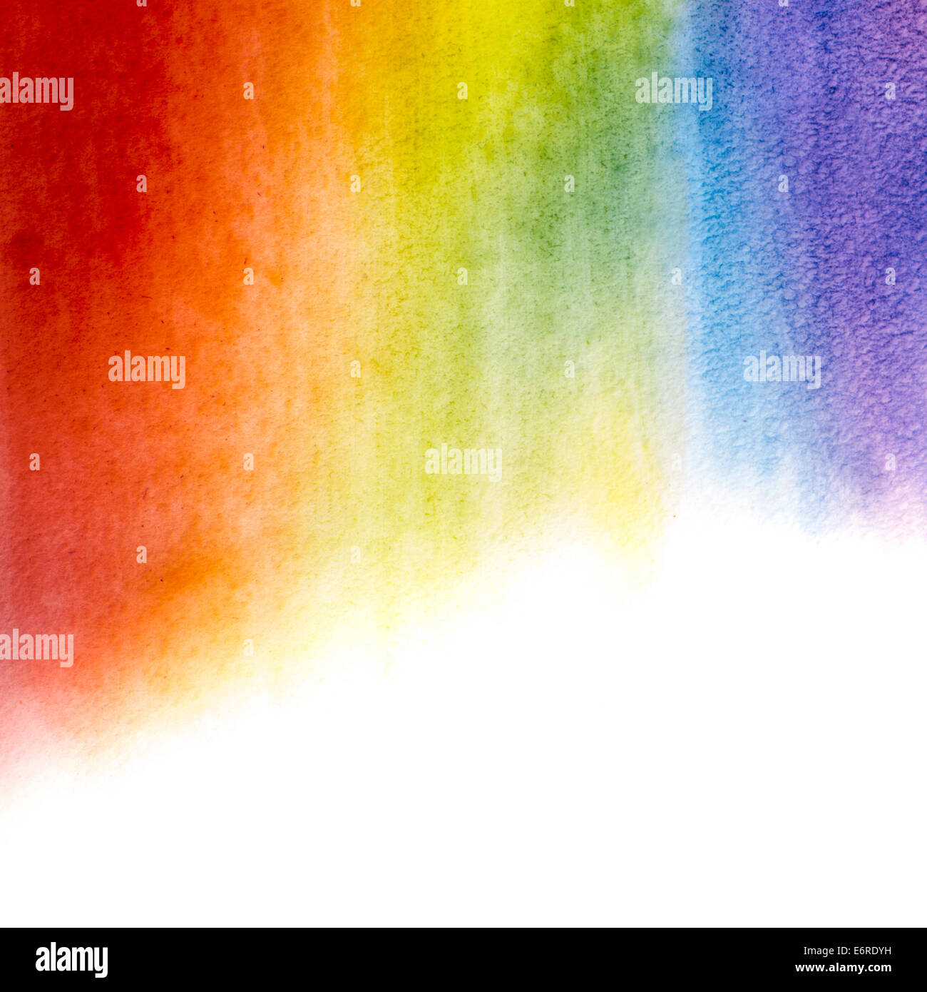 Watercolor rainbow background Stock Photo - Alamy